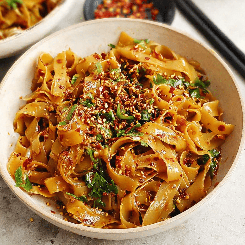 Aromatic Garlic Chilli Noodles – Mary Universe