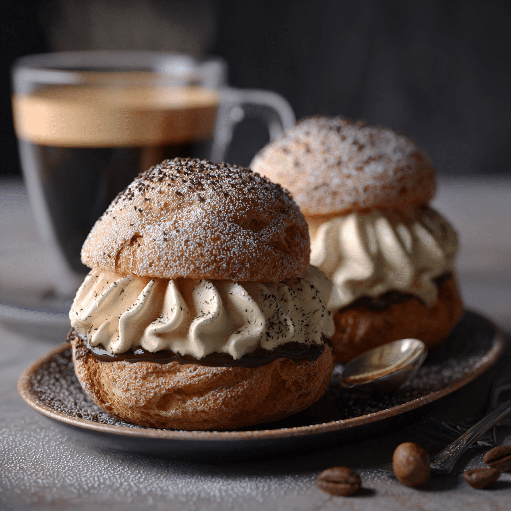 Mocha Éclairs: Coffee-Infused Pastry Cream Delight – Mary Universe