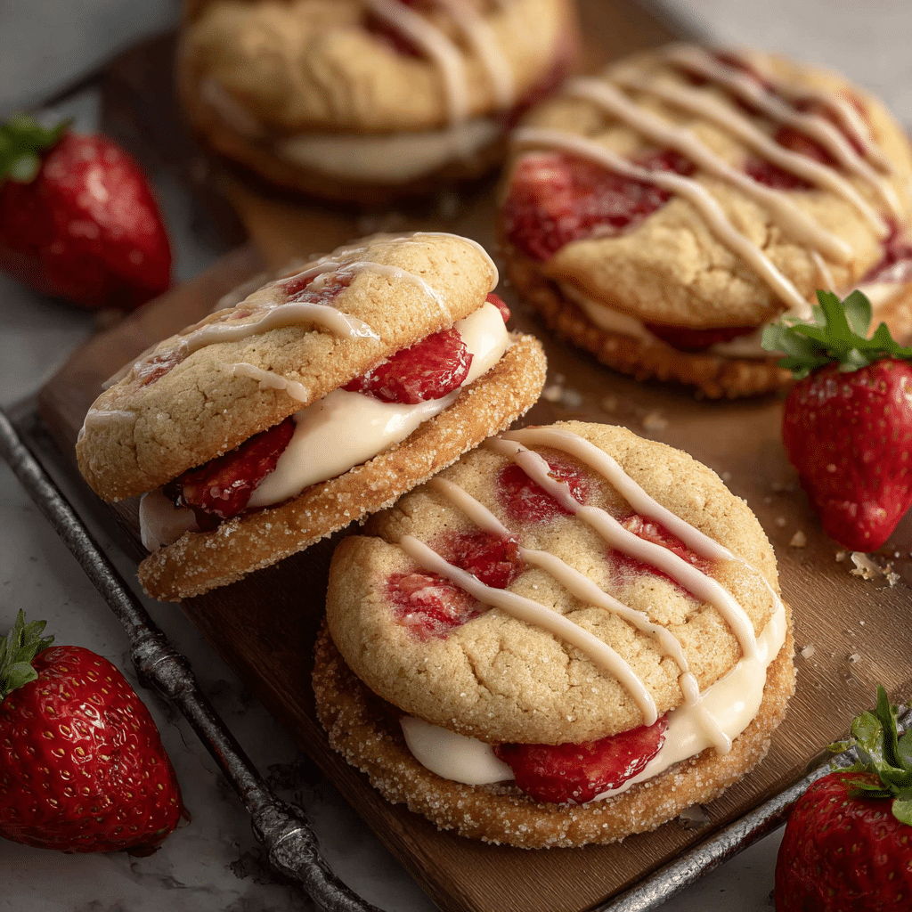 Strawberry Cheesecake Cookies – Mary Universe