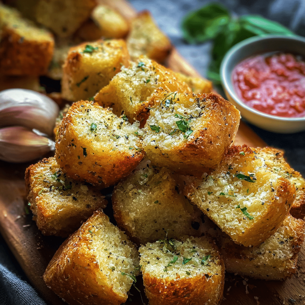 Garlic Parmesan Bread Bites – Buttery & Addictively Good! – Mary Universe