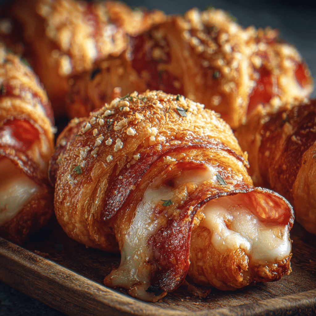Make Delicious Mozzarella Pepperoni Croissant Rolls Today – Mary Universe