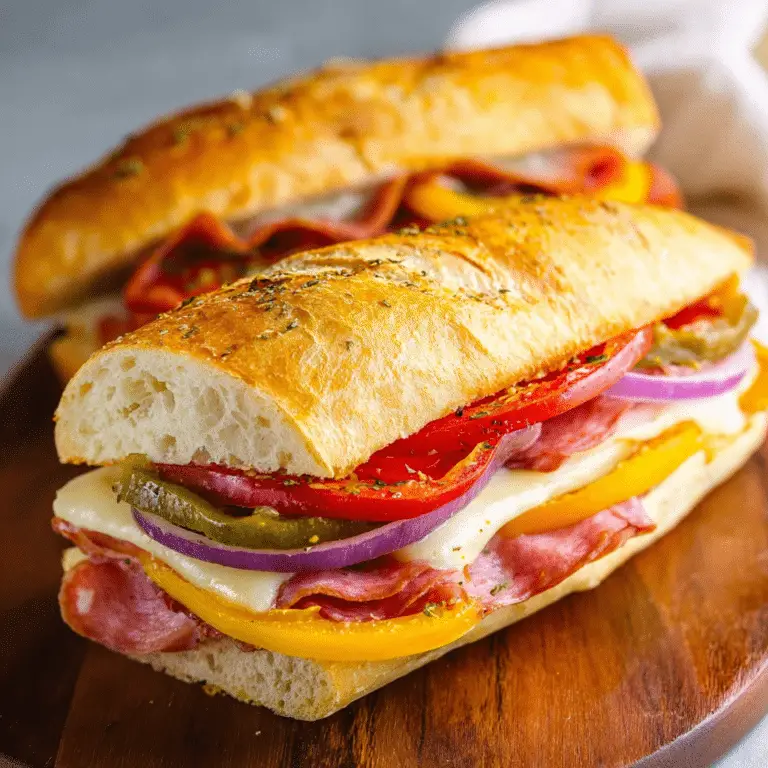 Baked Italian Sub Sandwich – Mary Universe