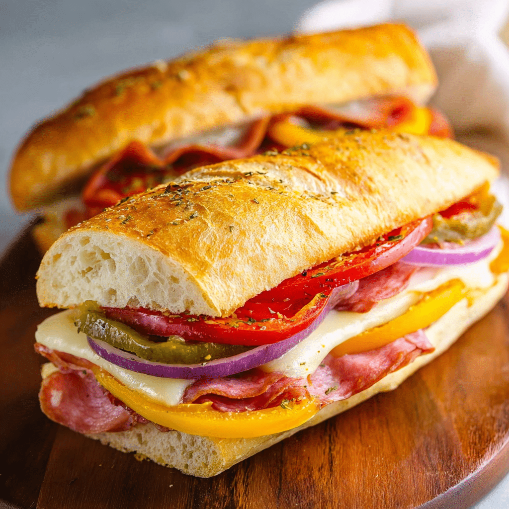 Baked Italian Sub Sandwich – Mary Universe